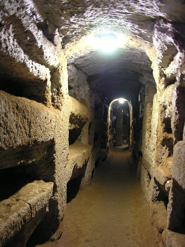 El día que nació el arte: Catacumba de Santa Inés