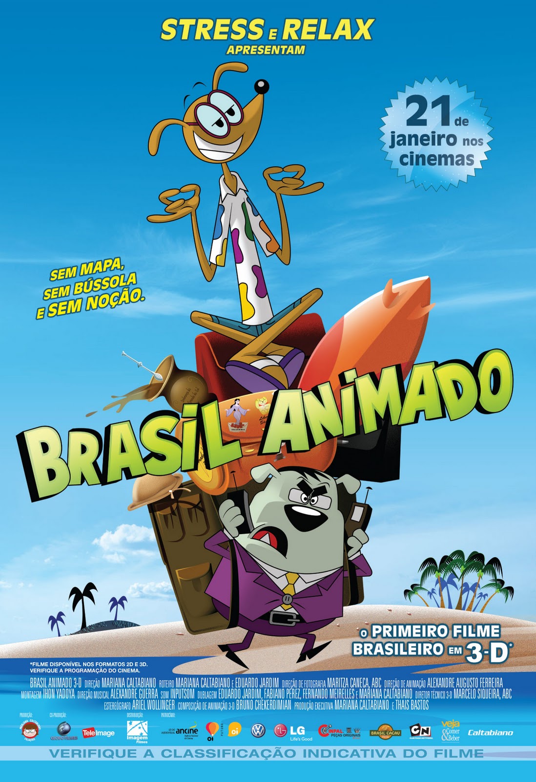 Na Manha do Gato: Crítica: Brasil Animado, o primeiro 3D totalmente ...