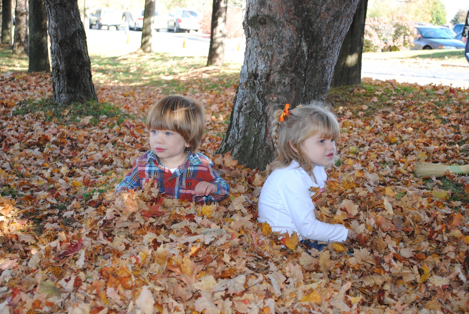 Watch Brooke grow!: Ben and Brooke - Fall time FUN!