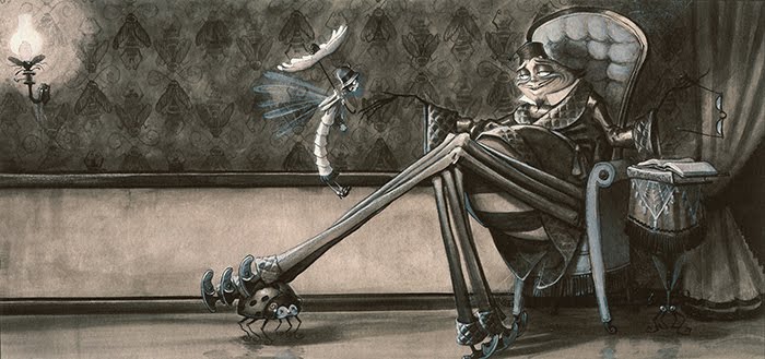 The Spider and the Fly, Illustration by Tony DiTerlizzi – an adaptation ...