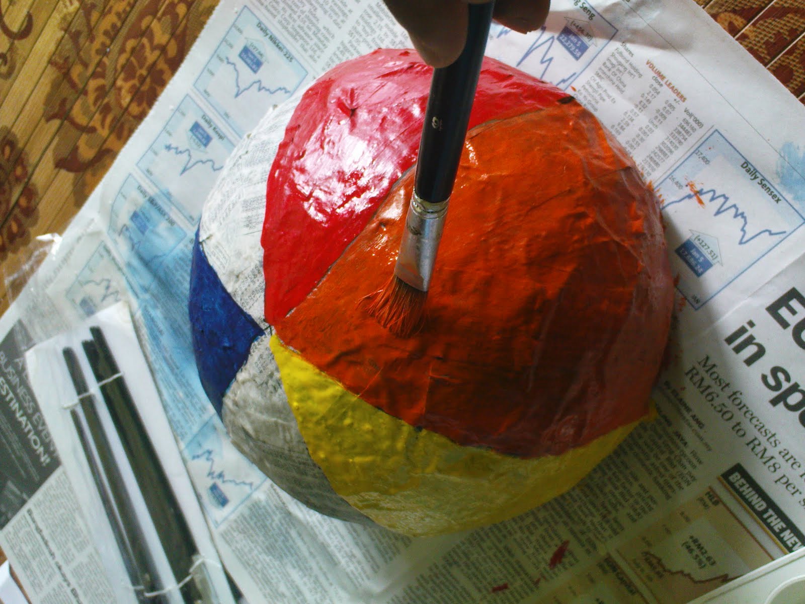 CHE GU ZIZIE BLOG: paper mache