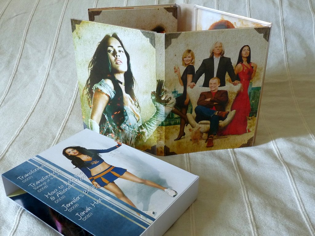 Digipack tervezet: Megan Fox Collection (Digipack)