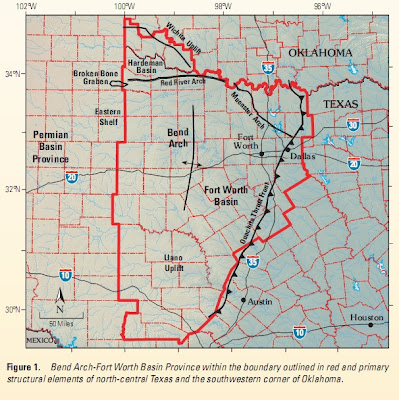 Barnett Shale Maps