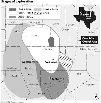 Barnett Shale Maps