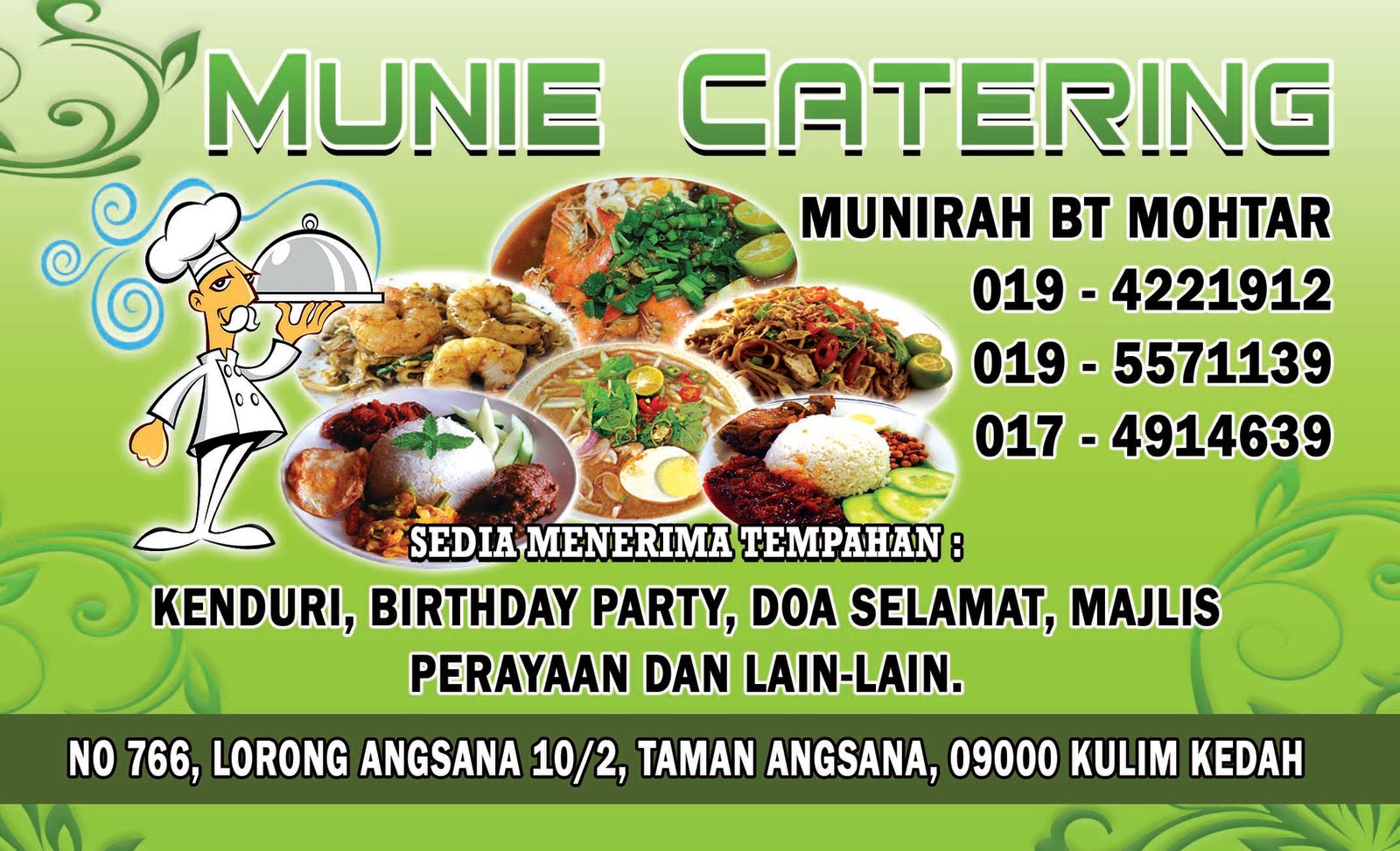 Rr Group Banner: Contoh Design Kad Nama