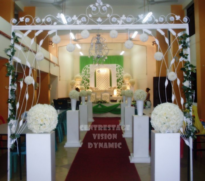 Kerawang Klasik: Pintu Gerbang Tema Hijau dan Taman