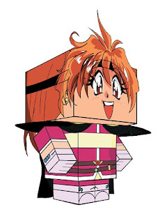 ANIME PAPER TOYS: LINA (SLAYERS)