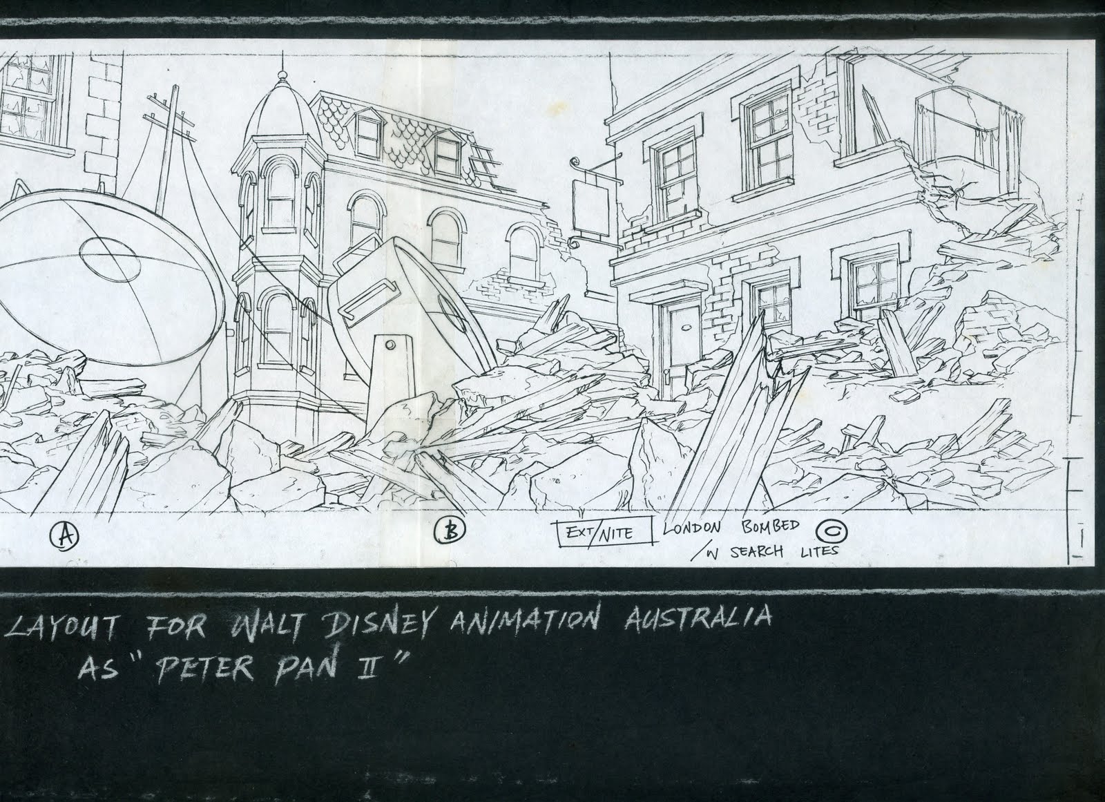Art work at Walt Disney Animation Australia