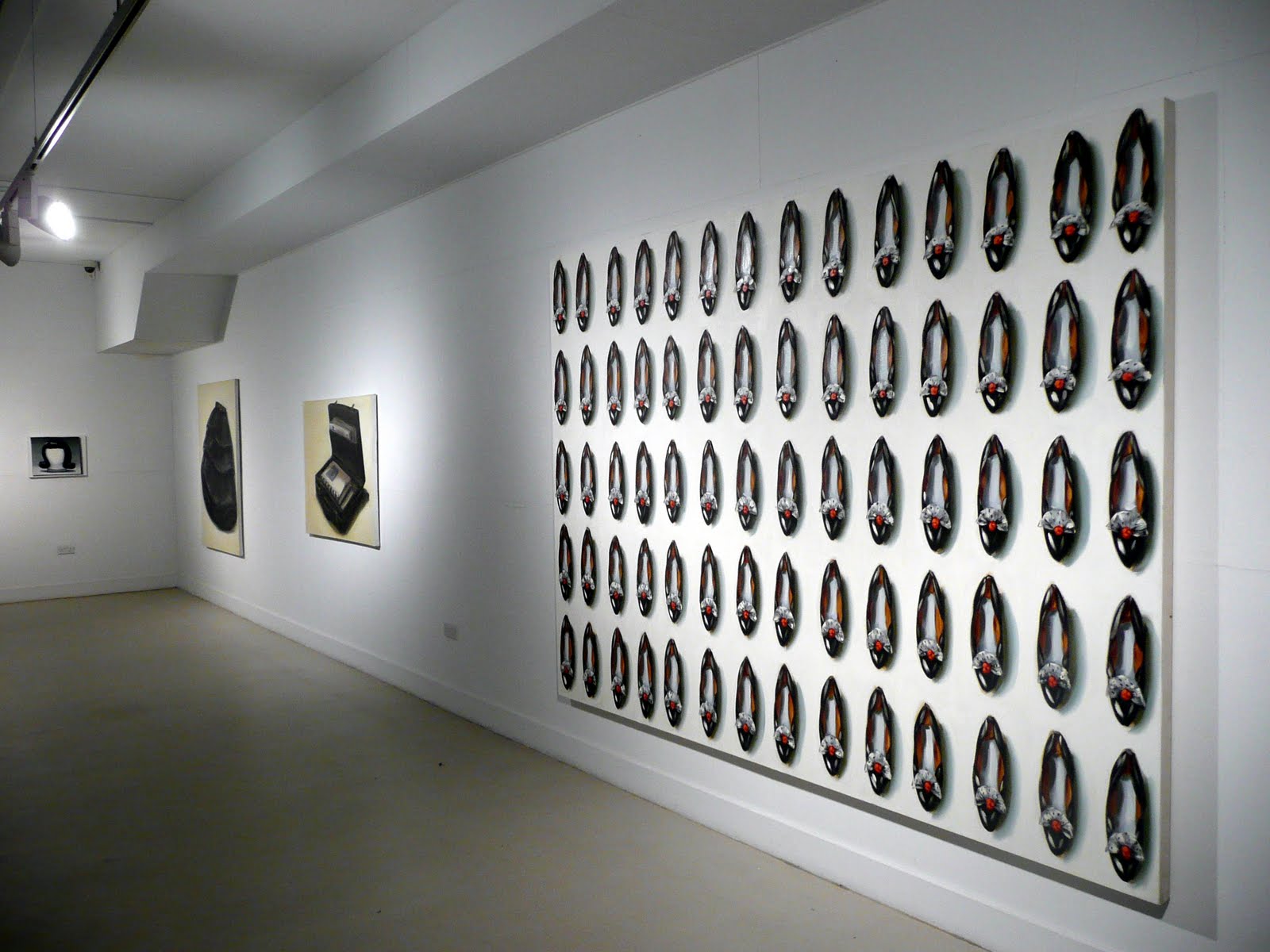 Art & Photography: Lisa Milroy: "In the Black" - Summerfield Gallery ...