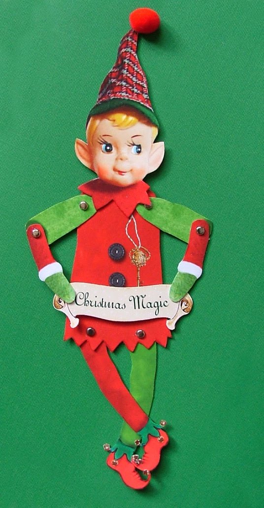 Blissfull Elements: Santa's elves paper dolls
