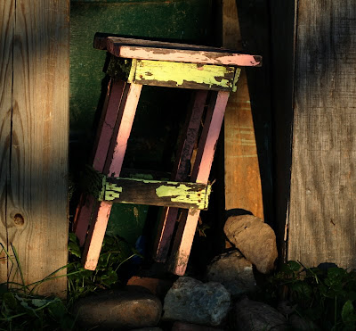 Slanted Light: Rickety Stool