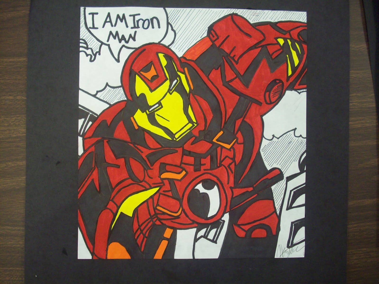 Mrs. Porter's Palette: 8th Grade Roy Lichtenstein Comics