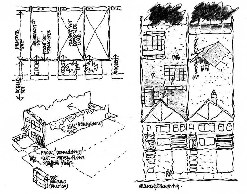 Arqueología del Futuro: 1975 SUBURBAN SET PROJECTS [Ron Herron]