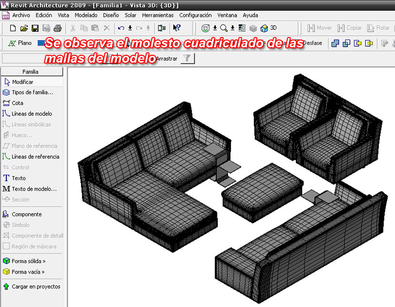 Tutorial: Muebles ArchModels en Revit