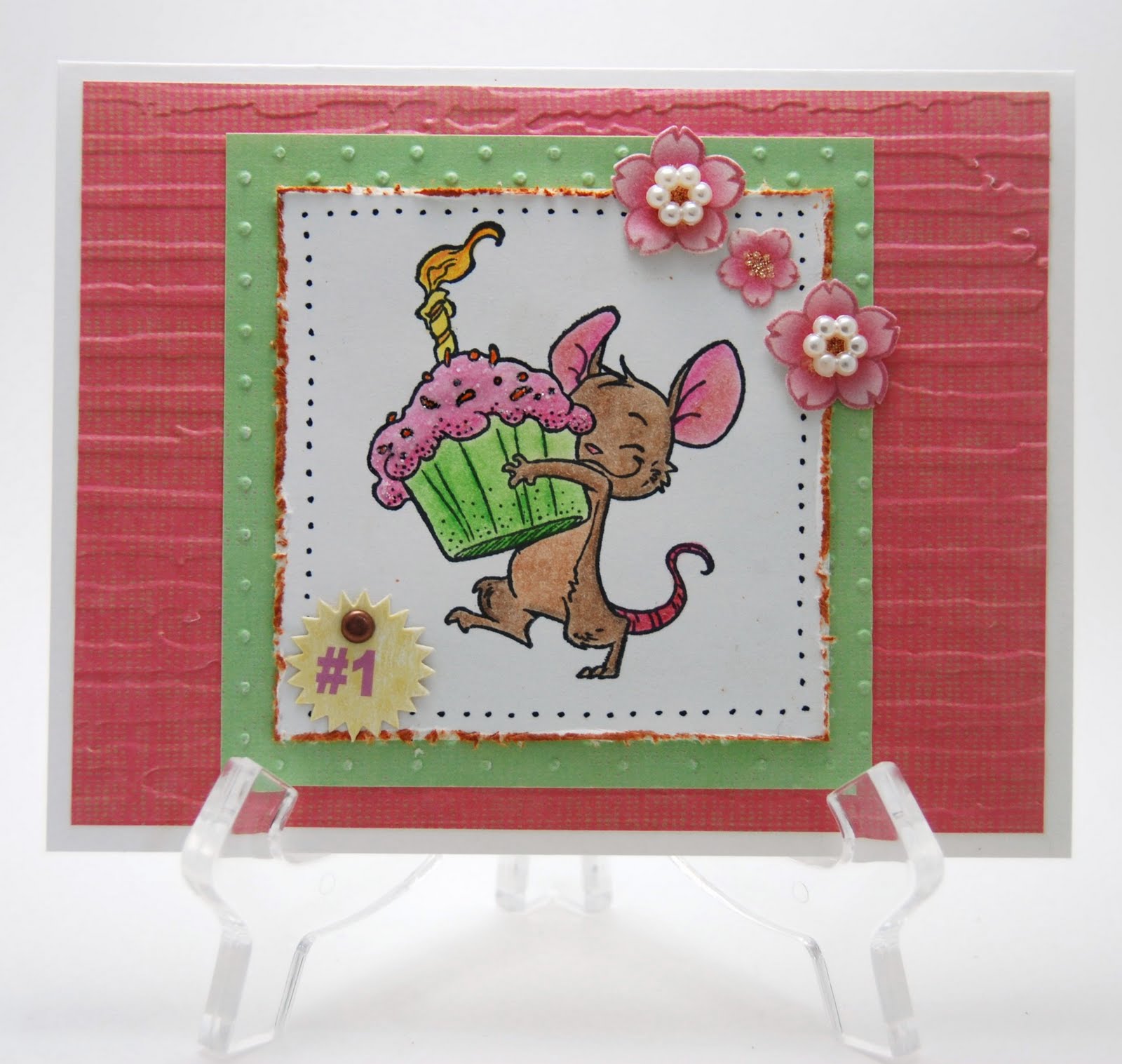 All Things Crafty!: 1st Birthday Card