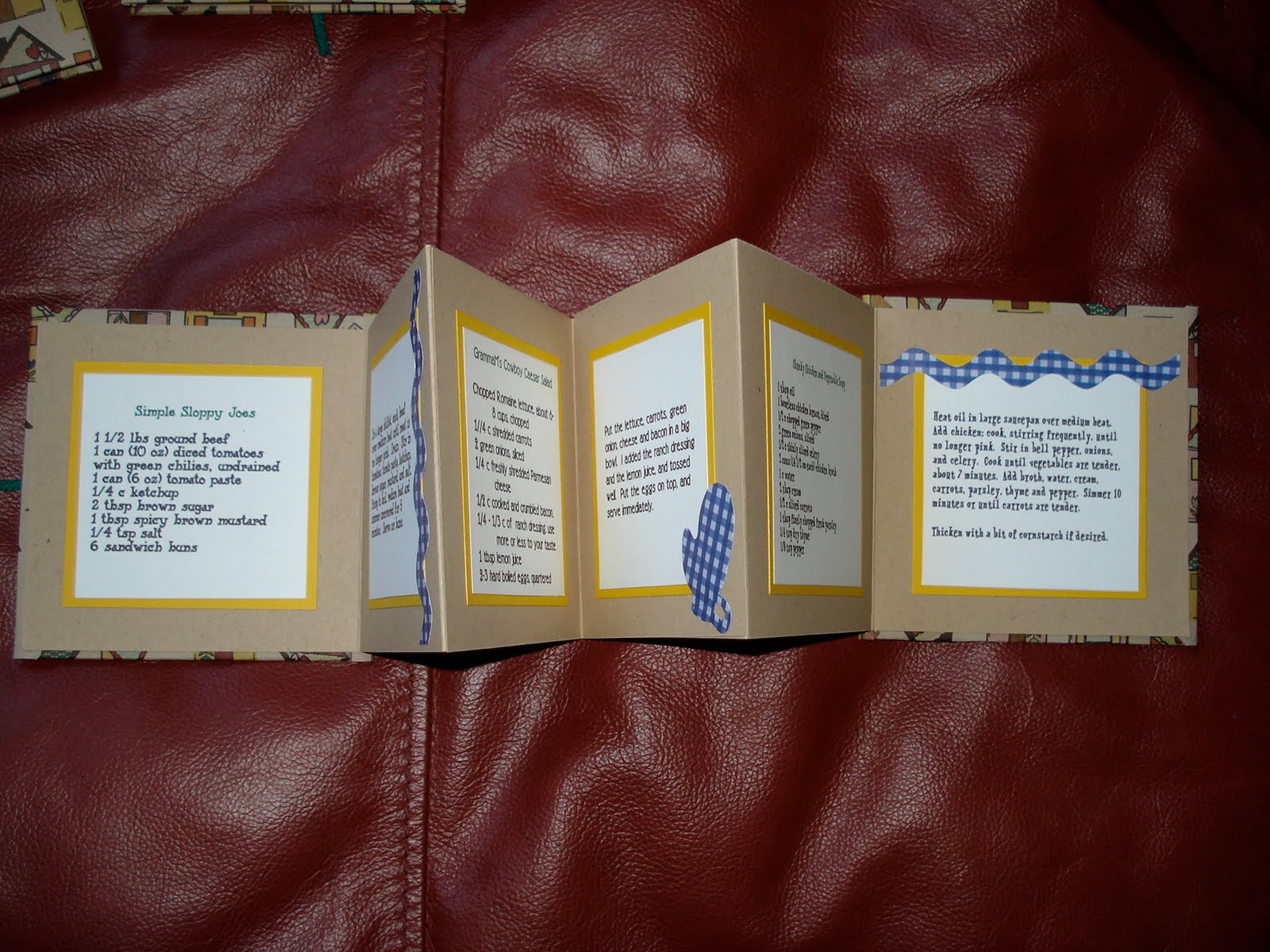 A Creative Operation: FINALLY DONE! Mini Recipe Book #3!