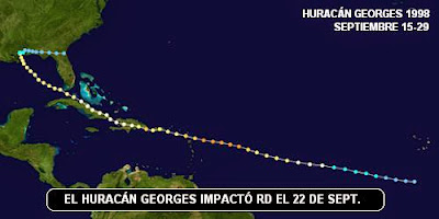 Huracán Georges: once años después ~ EL TIEMPO RD