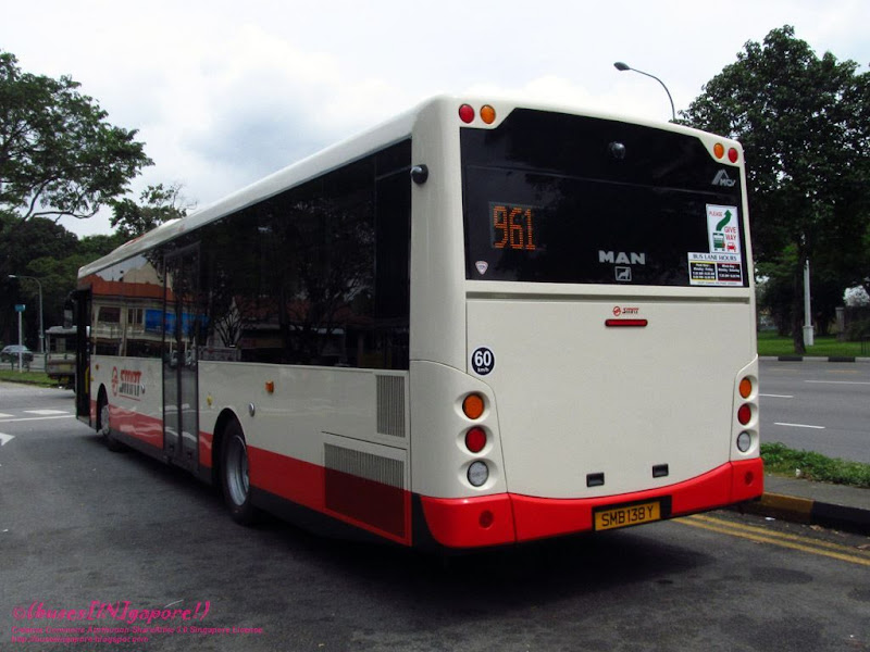 (buses[IN]gapore!): SMRT Buses : MAN NL320F (A22)/ MCV Evolution (SMB138Y)