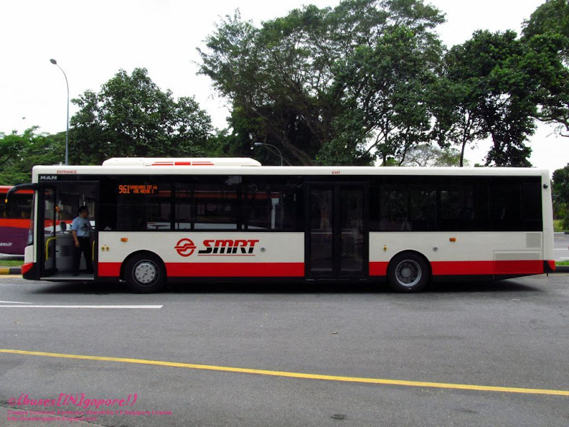 (buses[IN]gapore!): SMRT Buses : MAN NL320F (A22)/ MCV Evolution (SMB138Y)