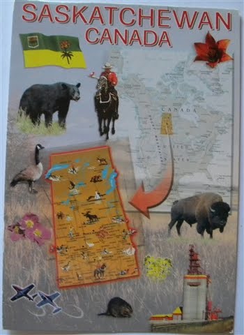 3,349 World Postcards Challenge: Saskatchewan, Canada (CA-108267)