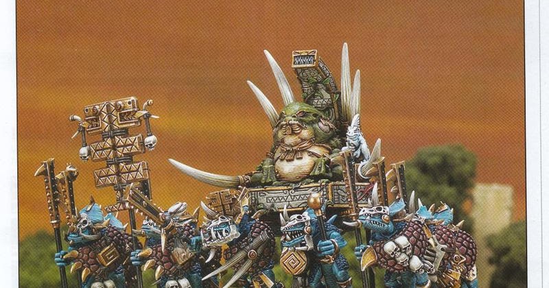 Warhammer Fantasy Battle Tabletop Gaming: New Lizardmen Temple Guard ...