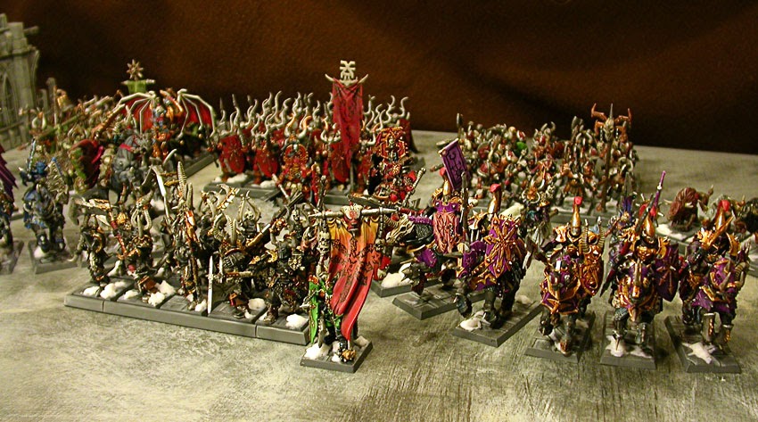 Warhammer Fantasy Battle Tabletop Gaming: Painted WFB Miniature Army ...