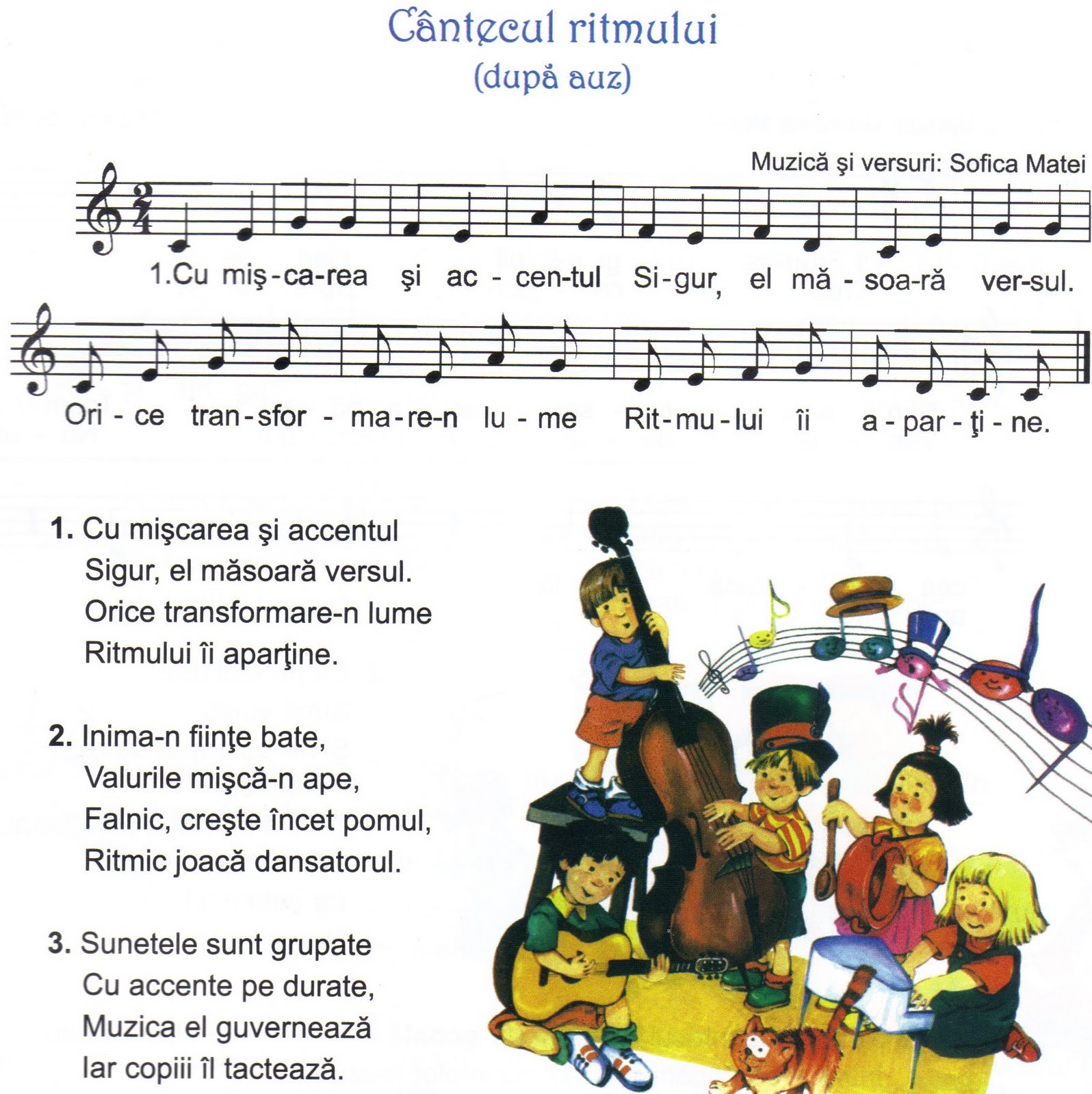 clasa3bscoala12buzau: ORA DE MUZICA