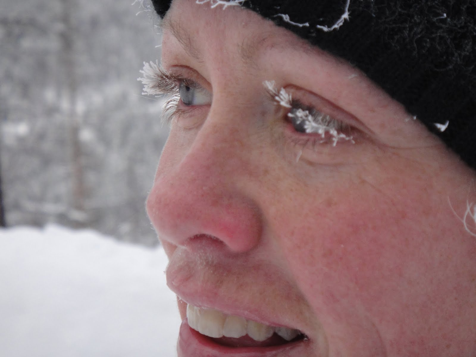 Jill Outside: Frosty face