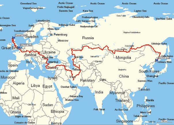 Big Trip 2010: Big Trip 2010 – Our Route, Some Statistics and Final ...