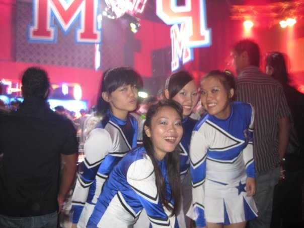 Rebels Cheerleading Team: High School Crush Theme Party @ Mist Club ...