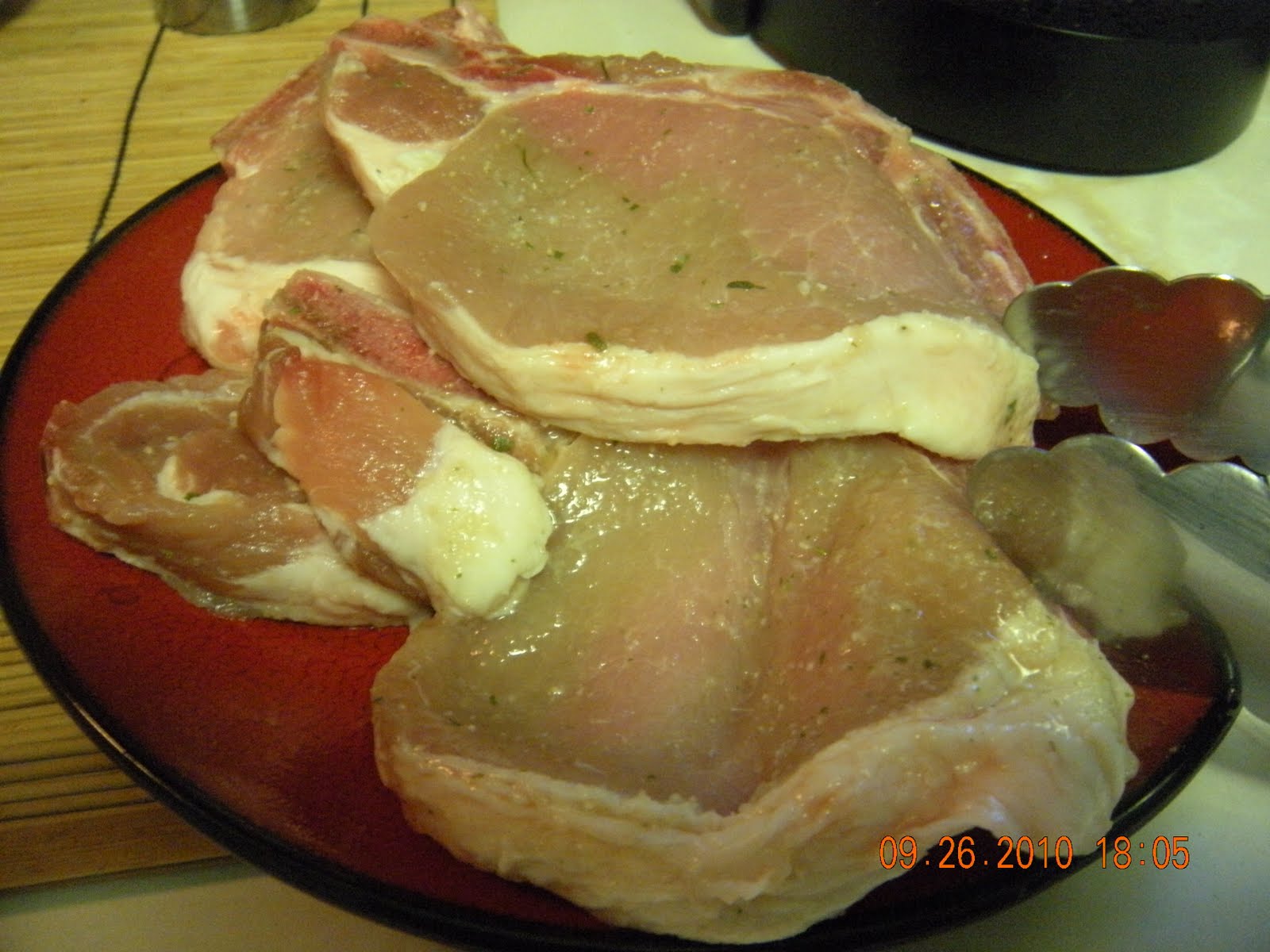 my animated life...: .pork chops.