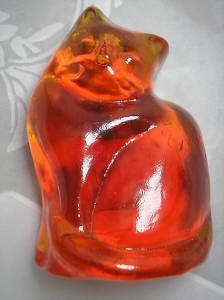 Heart of Glass - Blenko Glass: Blenko Cat