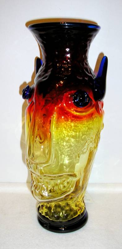 Heart of Glass - Blenko Glass: Blenko Limited Edition Face Vase