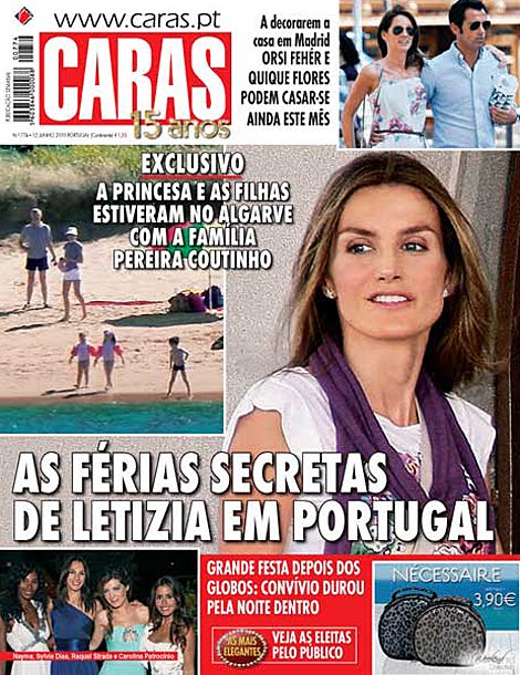 Princesses' lives: Letizia and her daughters on the beach