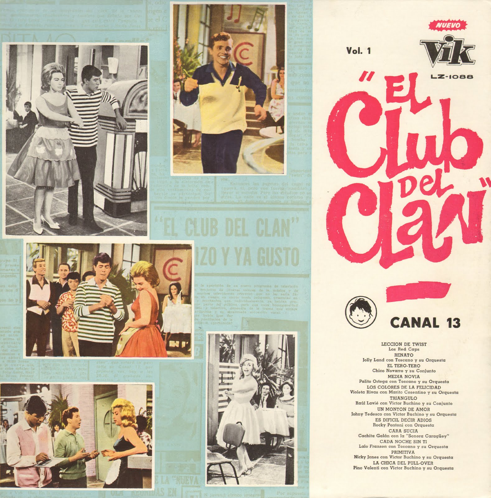 GENERAZIONI e "PICK-UP": AA.VV. - EL CLUB DEL CLAN (1962)