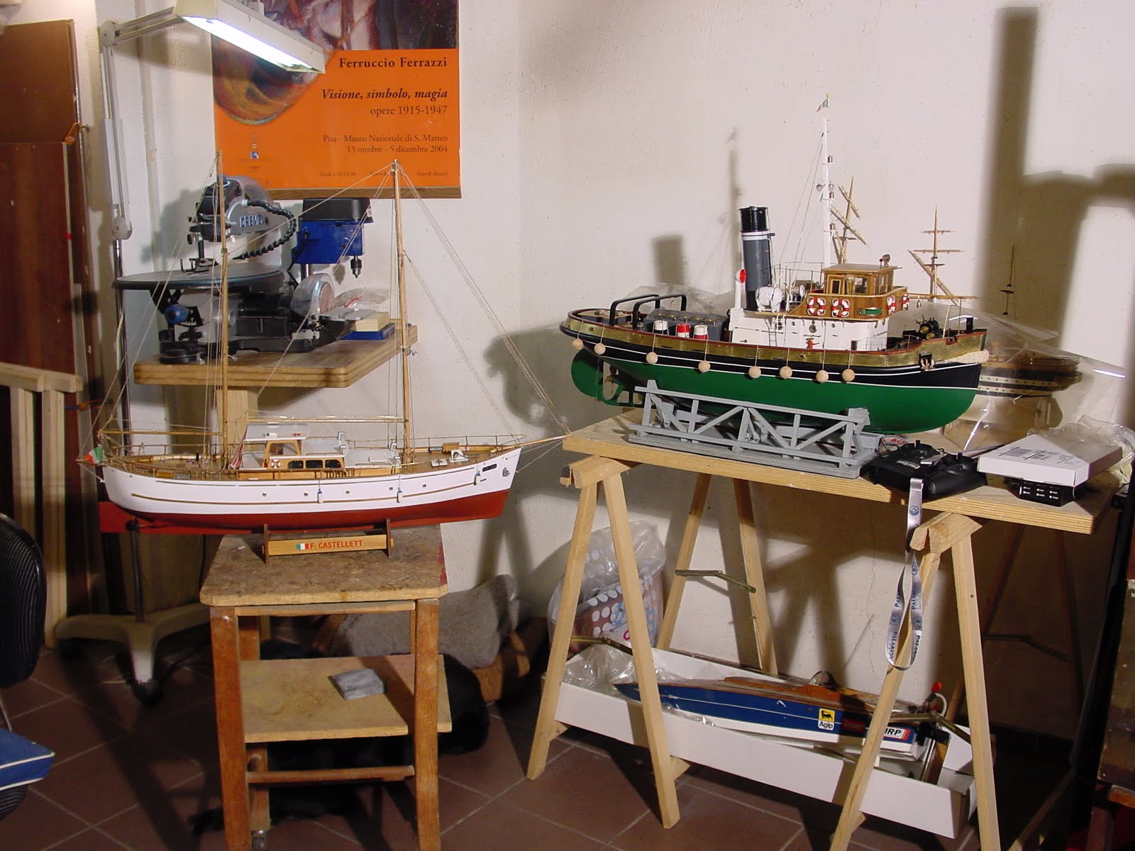 MODELLISMO NAVALE RC MODEL BOATS : IL MIO "CANTIERE NAVALE"