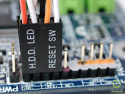 Dynamize: STEP 8: CONNECTING THE FRONT PANEL HEADER