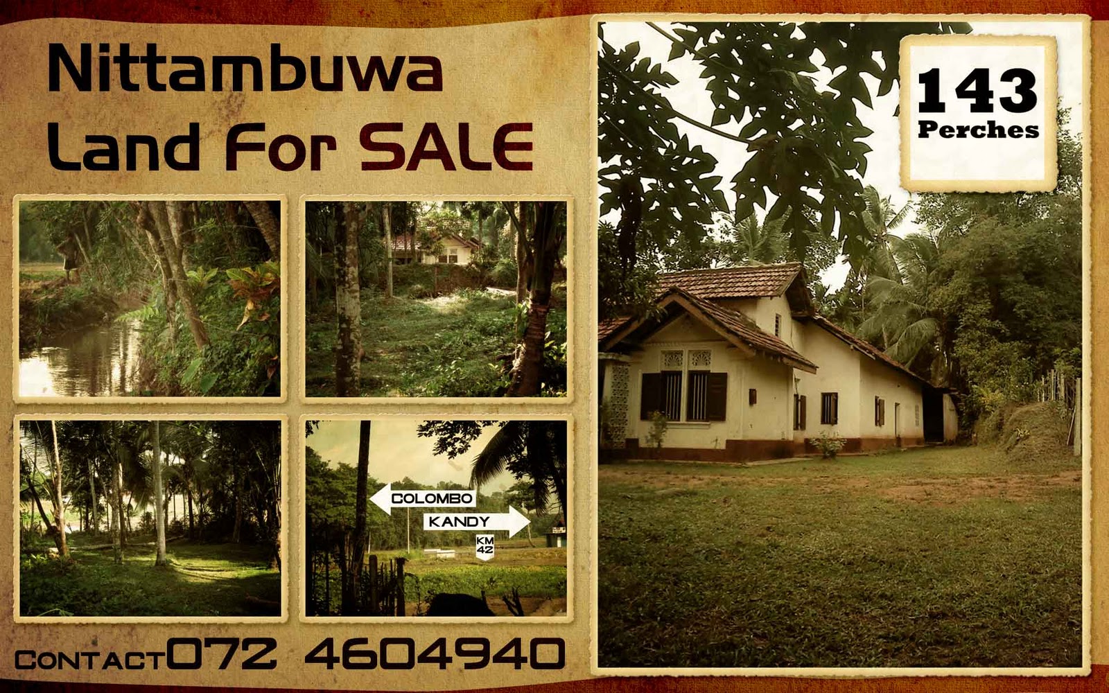 Nittambuwa - Land for SALE