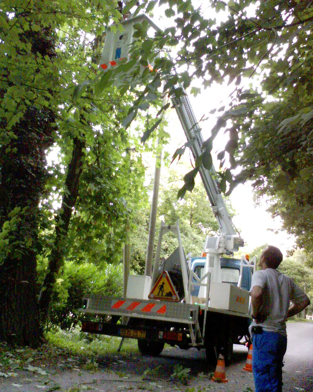 Service Technique de Chalifert: Câbles à terre