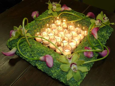 Good Earth Floral Design Studio: We Love...This Square Centerpiece