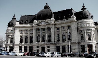 ROMANIA: A. C. FOTOBLOG: LIbrary of the University, Bucarest