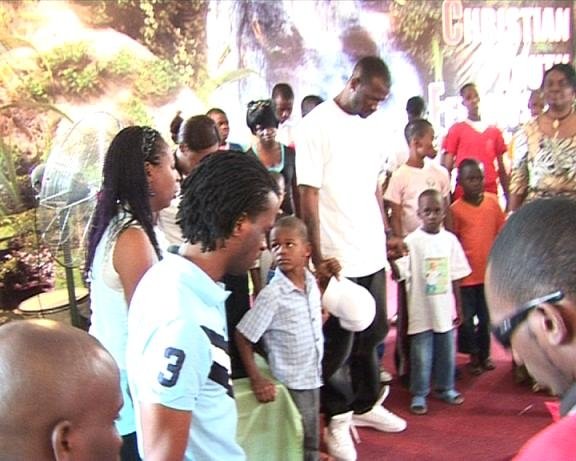 P-Square celebrates birthday at the Orphanage