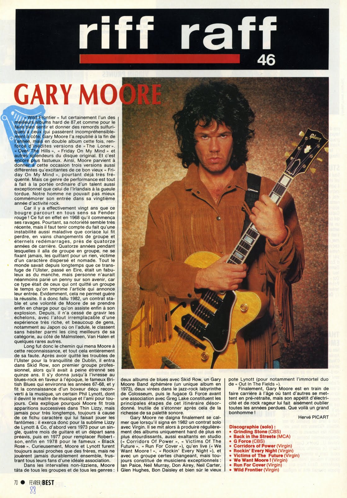 RIFF RAFF... A Tribute To Hervé Picart