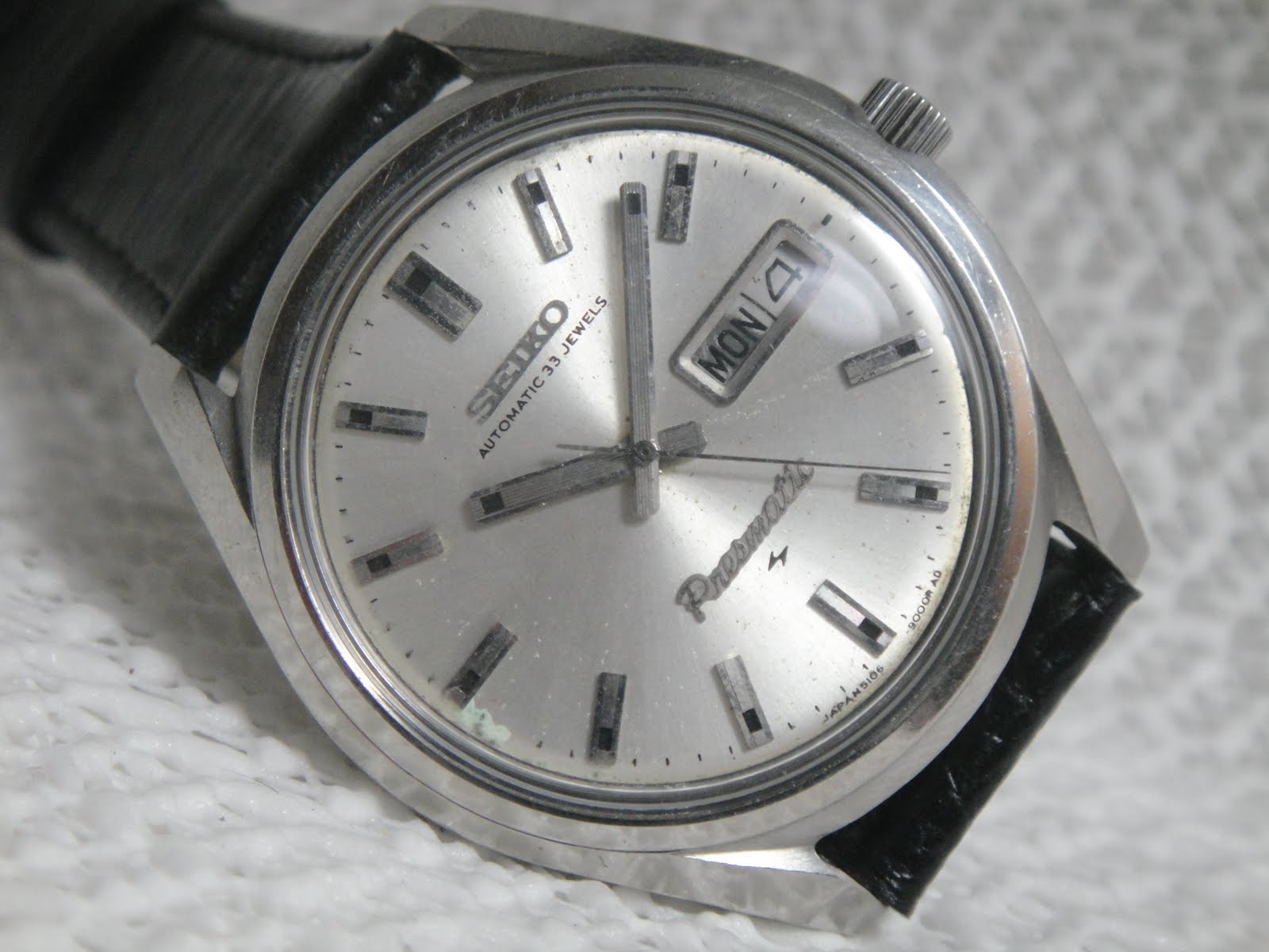Antique Watch Bar: SEIKO PRESMATIC 5106-9000 SP01 (SOLD)