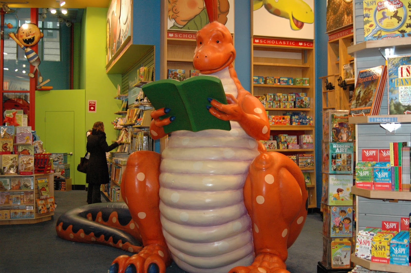 John Briggs Books: A Visit to the Scholastic Store