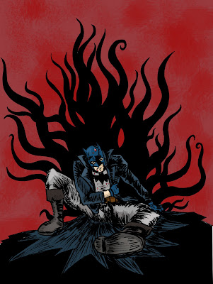 ART BLARGHH!: batman vs cthulhu