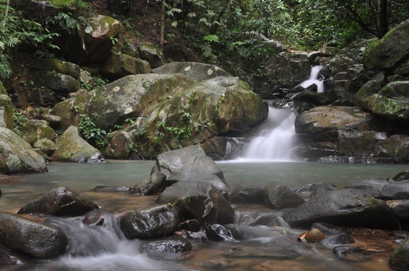 Orang Asli Sabah: Air terjun Kionsom Inanam