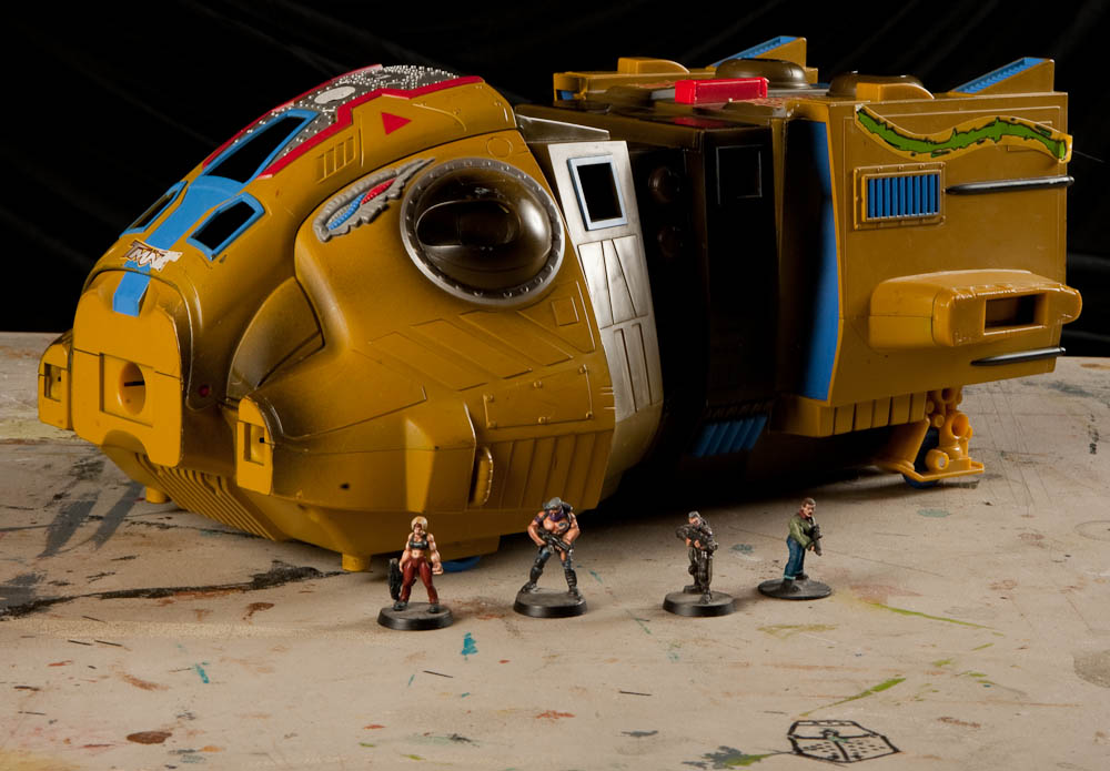 Nate Miller's Tabletop Games: TMNT Spaceship!