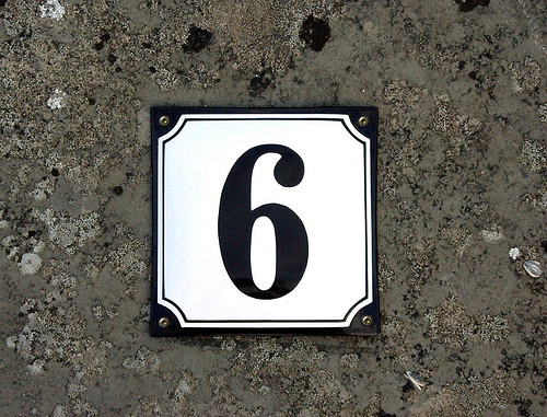 BOXWOOD TERRACE: A Giveaway: French Style House Numbers