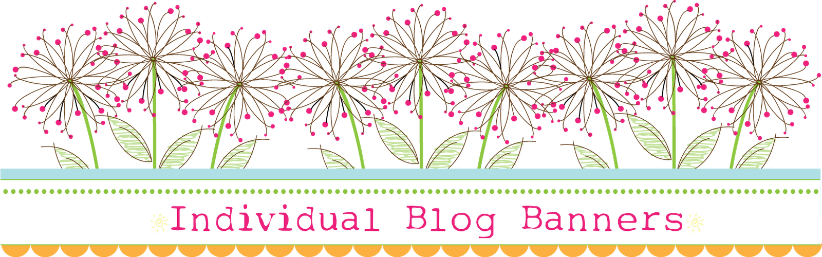 Individual Blog Banners: Examples